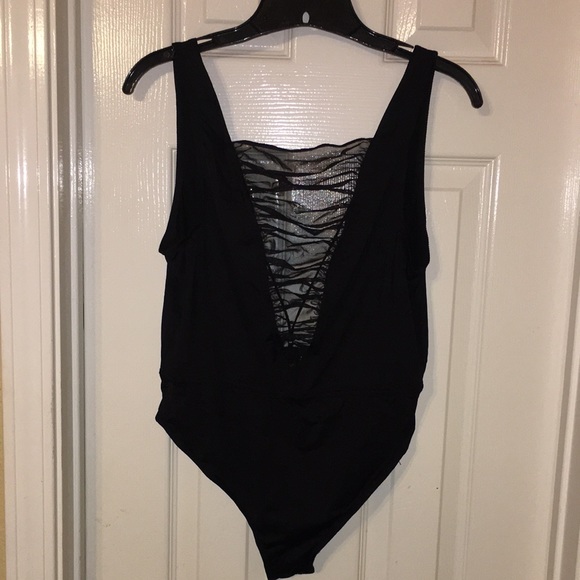 Victoria's Secret | Swim | Vs Black Lace Front Swim Suit | Poshmark